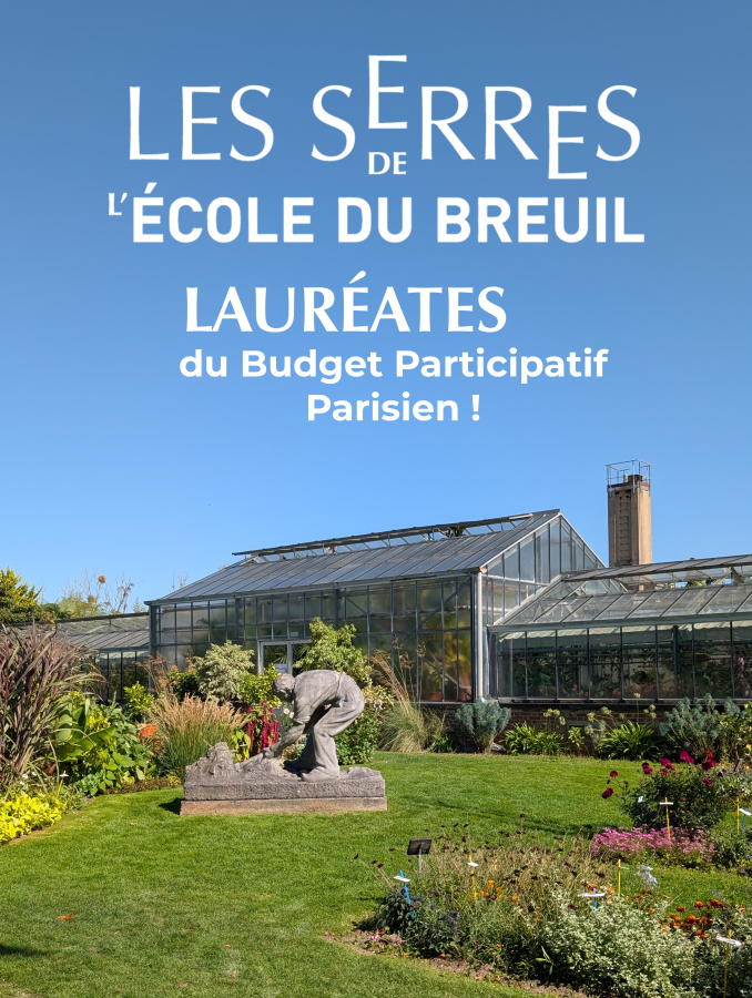 Projet des serres voté au Budget Participatif Parisien ! - Ecole Du Breuil